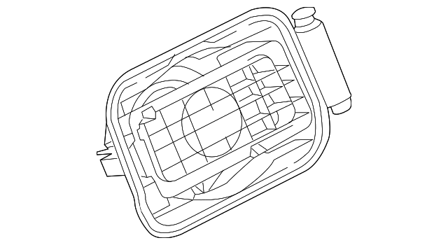 51173438033 - 2004-2010 BMW X3 Fuel Pocket (51-17-3-438-033) | BMW of ...