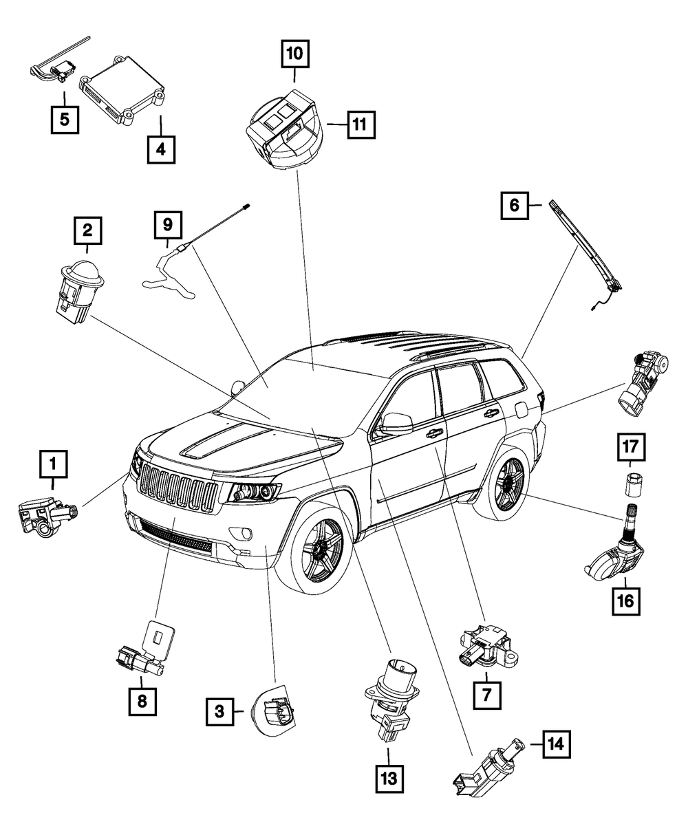 2013-2025 Mopar Rain Sensor Gel Pack 68224945AA | Mopar eStore