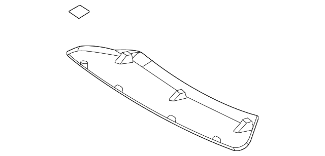 2020-2022 Genesis G90 Cover Assembly Rear Bpr Under 86690-D2500 | OEM ...