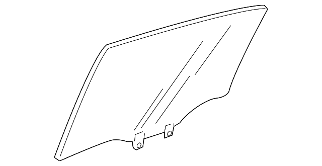OEM 2013-2017 Honda Accord Movable Glass 73400-T2F-A00 | Honda ...