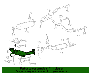 2017-2019 Ram Converter & Pipe 68329869AB | TascaParts.com