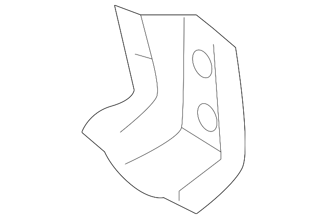 2007-2022 Toyota Cowl Top Panel Plate 55743-0C020 | Toyota Parts