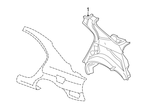 Inner Structure for 2009 Kia Optima | OEM Parts Online