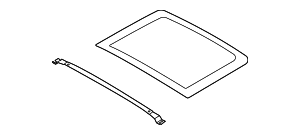 2021 Nissan Rogue Sunroof Glass 91604-6RA0A | TascaParts.com