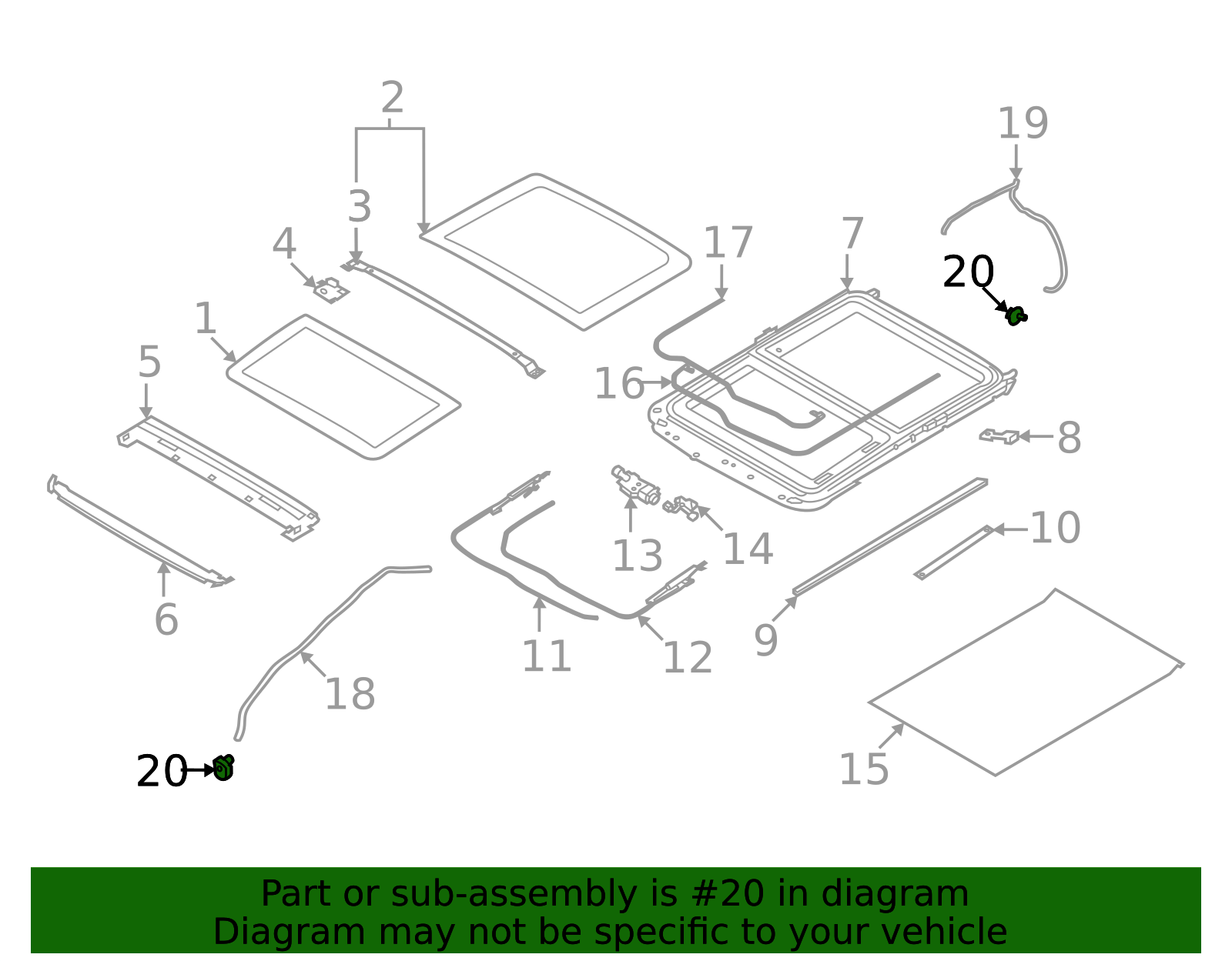 2021-2025 Nissan Drain Hose Plug 74816-6SA0A | OEM Parts Online