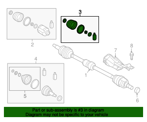 Genuine Inner Boot for 2017-2020 Hyundai | Part# 49542-F2305 | Hyundai OEM Parts Direct