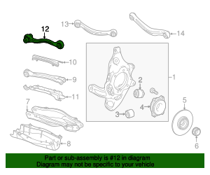 2012-2023 Mercedes-Benz Ft Lateral Arm 2313500453 | AutoNationParts.com