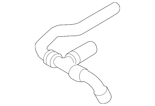 2011-2018 Porsche Cayenne Engine Coolant Hose 958-106-550-20 | Sunset ...