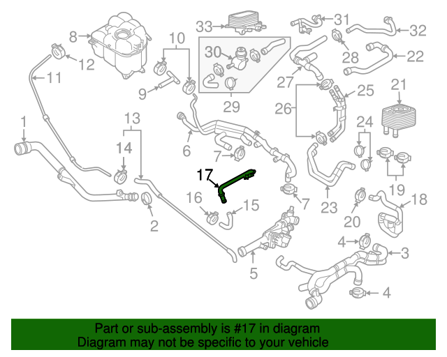 2011-2014 Porsche Cayenne Connector Pipe 958-106-022-00 | Porsche Marin