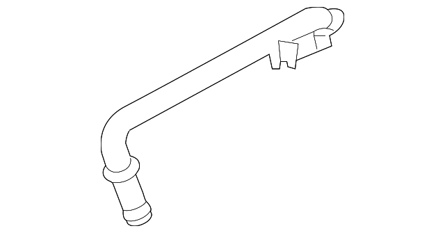 2011-2014 Porsche Cayenne Connector Pipe 958-106-022-00 | Porsche Marin