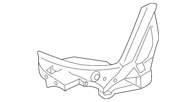 2011-2015 Audi R8 Cowl Plenum Panel 427-805-151-B | OEM Parts Online
