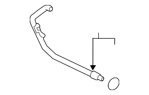 2015-2020 Ford Water Outlet Pipe EJ7Z-8K153-C | Ford OEM Parts Outlet