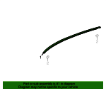 42577931 - Roof Panel Joint Finish Molding 2015-2022 Chevrolet Trax ...