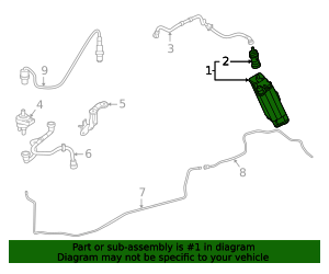 2224707600 - Vapor Canister 2014-2023 Mercedes-Benz | AutoNationParts.com