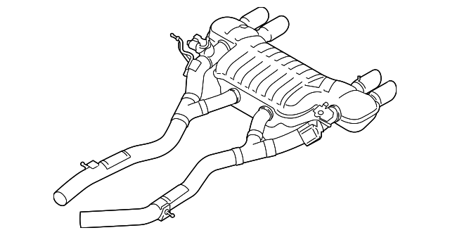 Genuine BMW 18-30-7-851-179 | Rear Muffler | FREE Shipping on Most ...