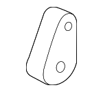 18307583940 - 2008-2022 BMW Center Muffler Insulator (18-30-7-583-940 ...