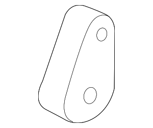 18307583940 - 2008-2022 BMW Center Muffler Insulator (18-30-7-583-940 ...