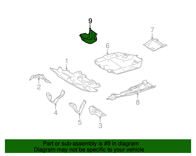 164-619-01-38 - Cover 2006-2008 Mercedes-Benz | Mercedes-Benz USA Parts