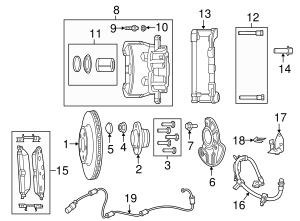 2012-2021 Mopar Guide Pin 68166698AB | TascaParts.com