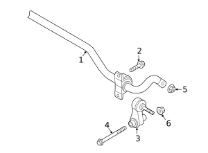 2015-2024 Audi Stabilizer Link 5Q0-505-465-A | Audi USA Parts