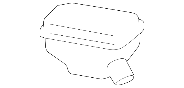 17893-0V060 - Engine Air Intake Resonator 2012-2017 Toyota Camry ...