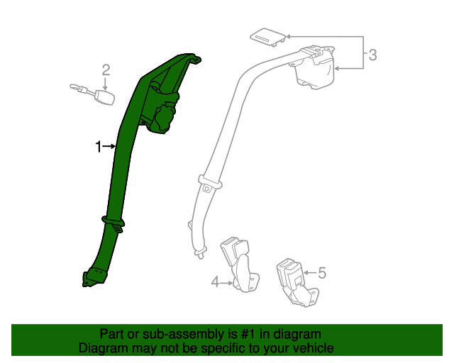 F Belt Kit 19356060 | OEM Parts Center