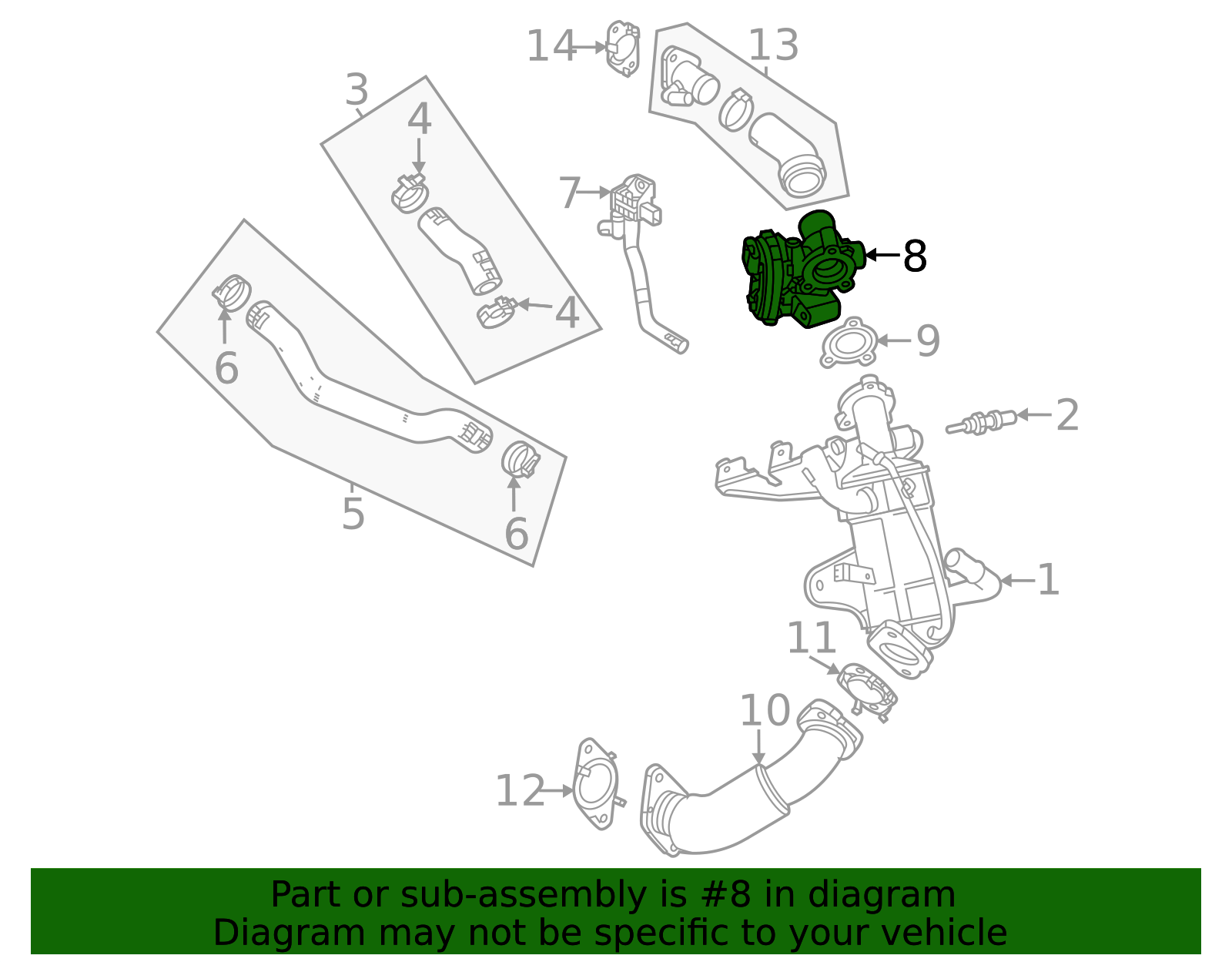 55510254 - 2020-2024 GM - Exhaust Gas Recirculation (EGR) Valve | My GM ...
