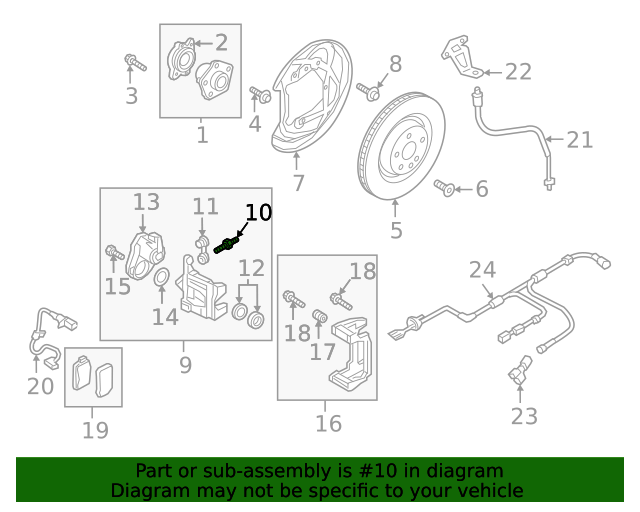 2000-2023 Audi Bleeder Valve 1K0-615-273-C | OEM Parts Online