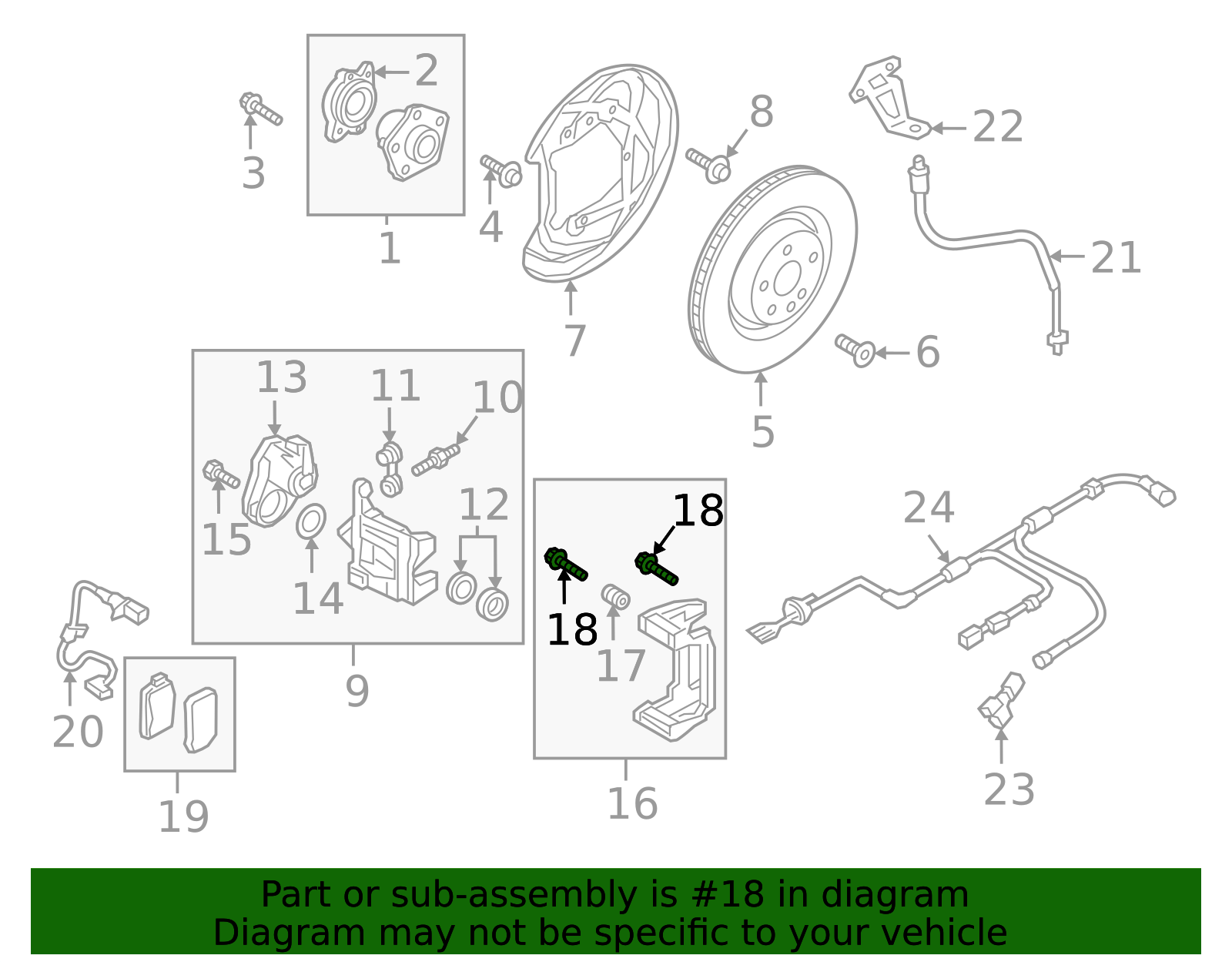 1997-2025 Audi Carrier Bolt WHT-010-085 | Audi OEM Parts Online