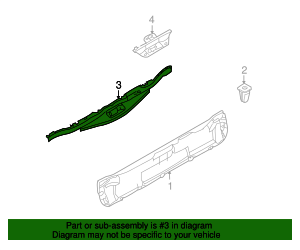51497177379 - 2007-2013 BMW X5 Upper Cover (51-49-7-177-379) | BMW of ...