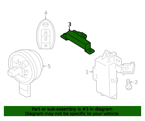 2018-2025 Nissan Keyless Entry Antenna 285E6-5RA0A | OEM Parts Online