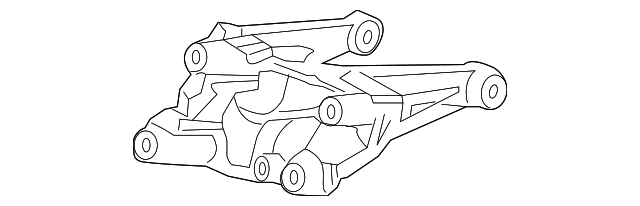 50610-TA0-A10 - 2008-2012 Honda Accord - Bracket Rear Engine Mounting ...