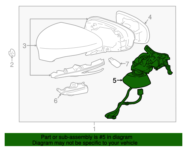 2014-2015 Lexus Actuator Assembly 87908-30C41-A1 | Discount Parts Monster