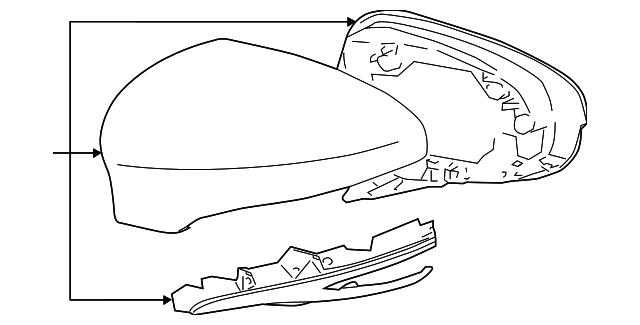 2014 Lexus Outer Cover 8791A-30D10-C1 | OEM Parts Online
