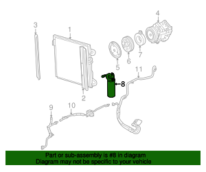 2001-2005 Ford Accumulator YL8Z-19C836-AB | QuirkParts