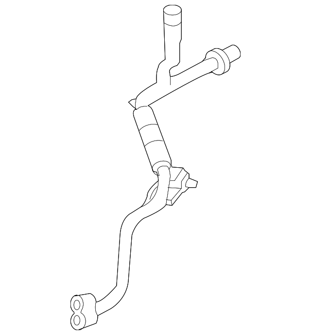 2005-2007 Ford AC Line 6L8Z-19835-AA | TascaParts.com