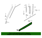 2014-2022 Land Rover Range Rover Sport Side Molding LR125989 ...