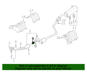 2018-2024 Hyundai Muffler Clamp 28641-C8486 | OEM Parts Online