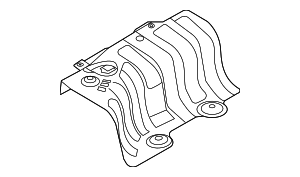 2020-2023 Hyundai Venue Heat Shield 28795-K2000 | QuirkParts