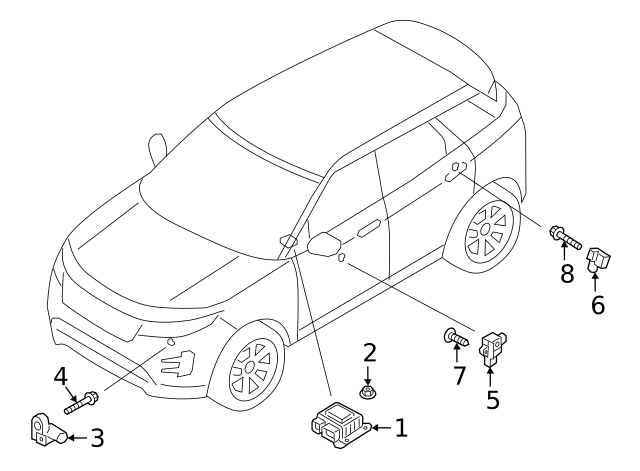 Diagnostic Unit - 2020 Land Rover Range Rover Evoque (LR138559) | Land ...