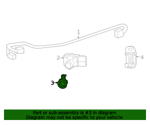 Lexus OEM Park Sensor Retainer Part# 89348-71010-B3 | OEM Vehicle Parts