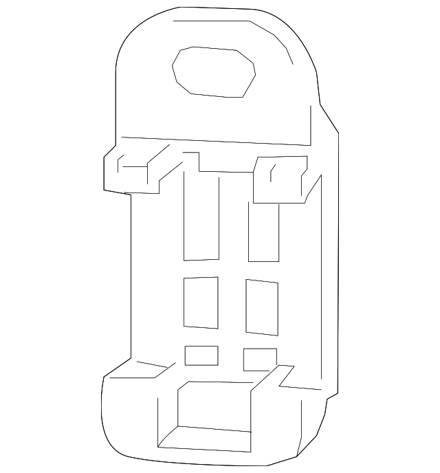 89348-33090 - Park Sensor Rear Clip - 2008-2015 Lexus | My L Parts