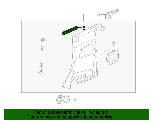 2002-2010 Lexus SC430 Inner Weather-Strip 68173-24012 | OEM Parts Online