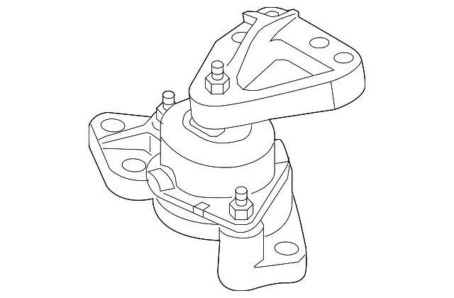 BB5Z-6038-F - Front Mount 2012-2019 Ford Explorer | Ford Parts Direct