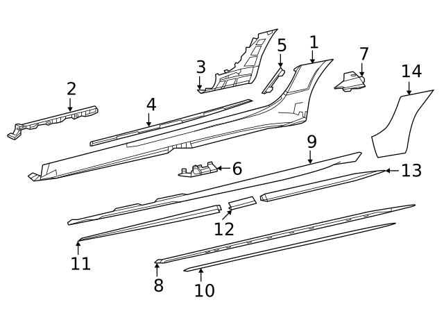 2016-2021 Mercedes-Benz Rear Mount Bracket 190-698-55-00 | Mercedes ...