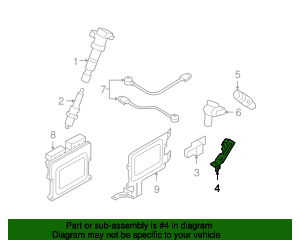 2010-2012 Hyundai Santa Fe Condenser Bracket 27326-3C150 | Hyundai ...