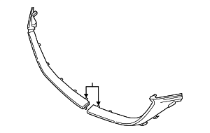 2016-2020 Mazda CX-9 Lower Molding TK48-50-7K1A | RealMazdaParts.com