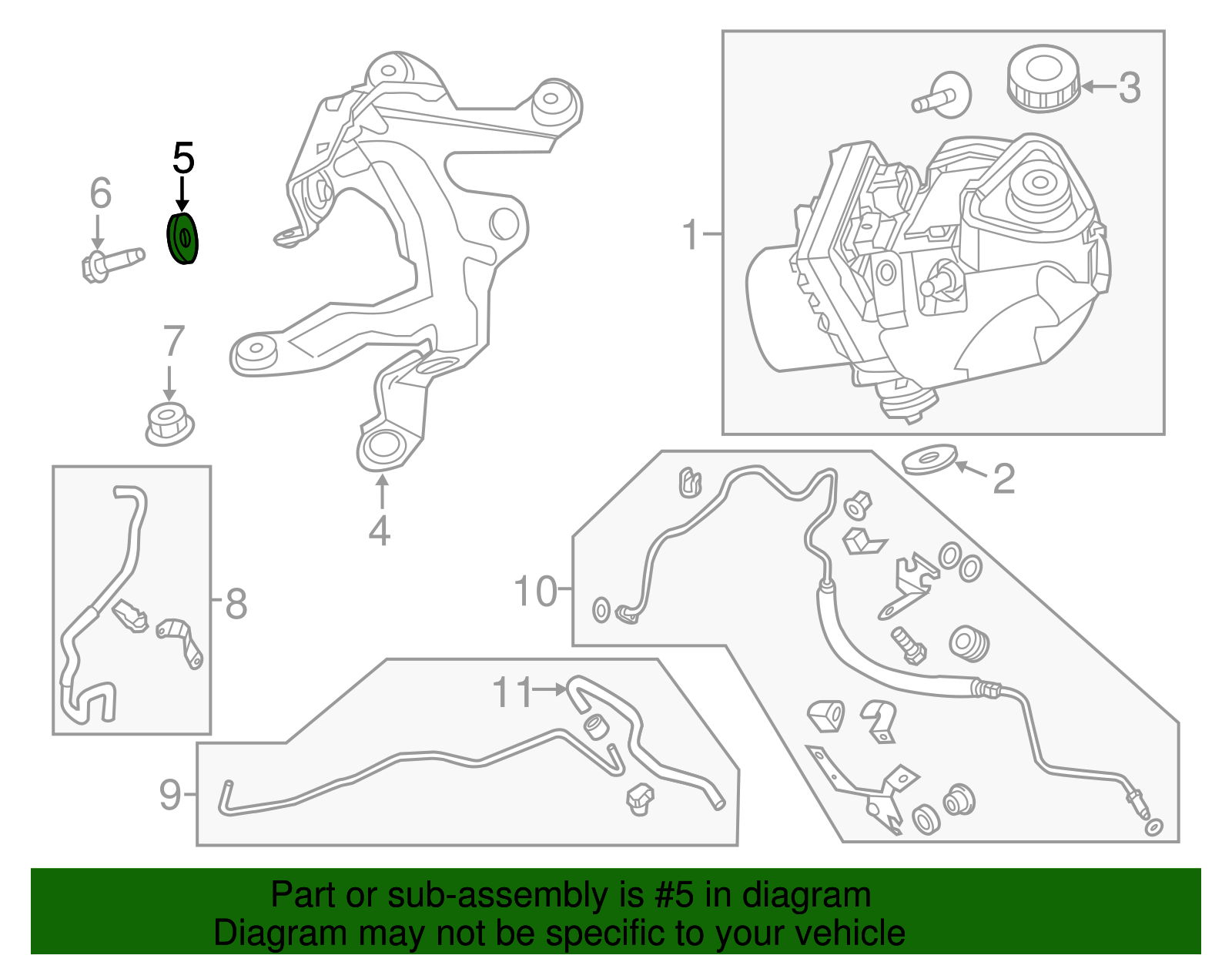 2013-2023 Nissan Power Steering Pump Washer 49155-3TA0B | CMA's ...