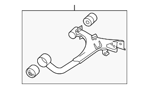 Genuine OEM Upper Control Arm Part# LR051623 Fits 2005-2016 Land Rover ...