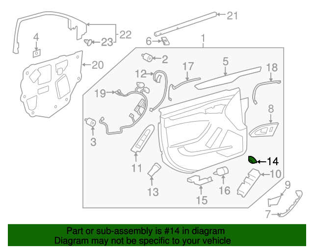 25901193 GM Switch Bezel | GM Parts Store